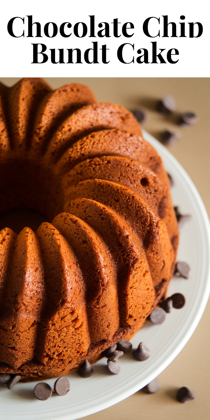 Chocolate Chip Bundt Cake