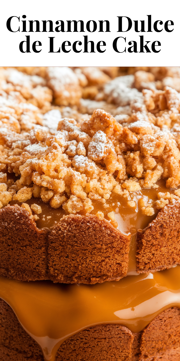 Cinnamon Dulce de Leche Cake