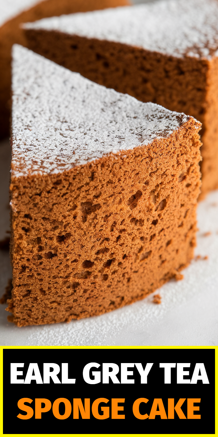 Earl Grey Tea Sponge Cake