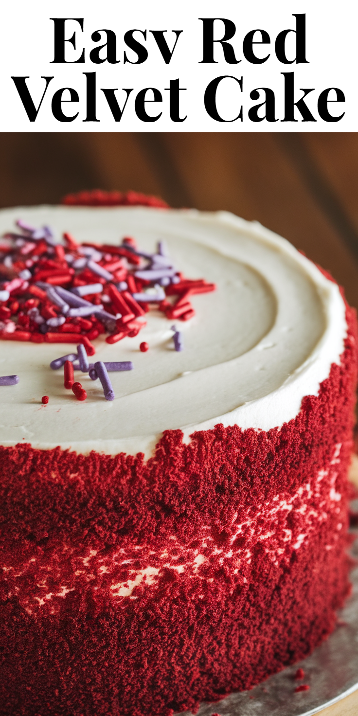 Easy Red Velvet Cake
