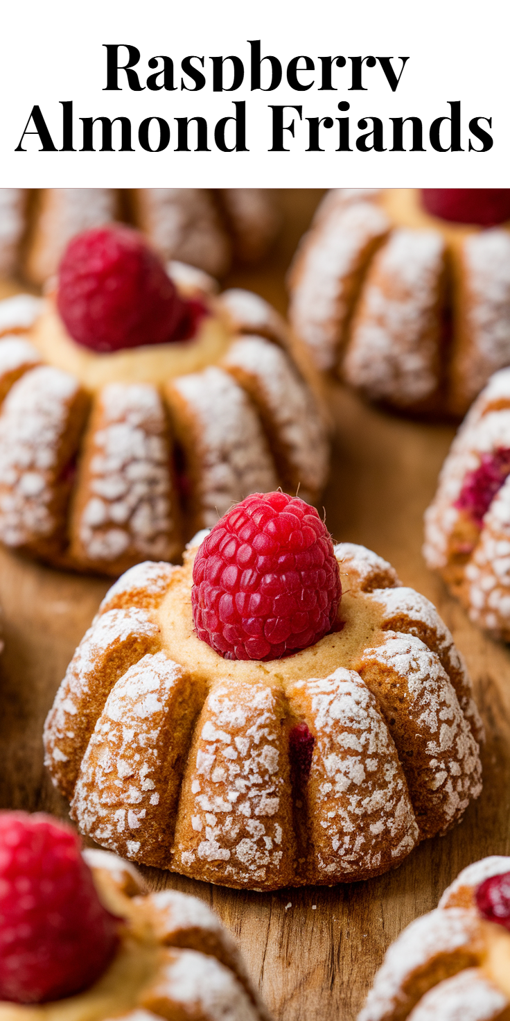 Raspberry Almond Friands