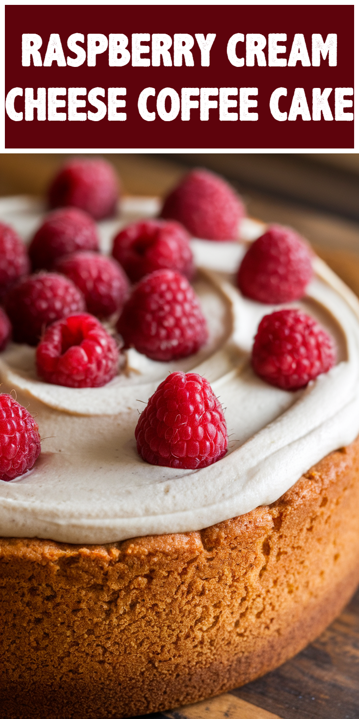 Raspberry Cream Cheese Coffee Cake