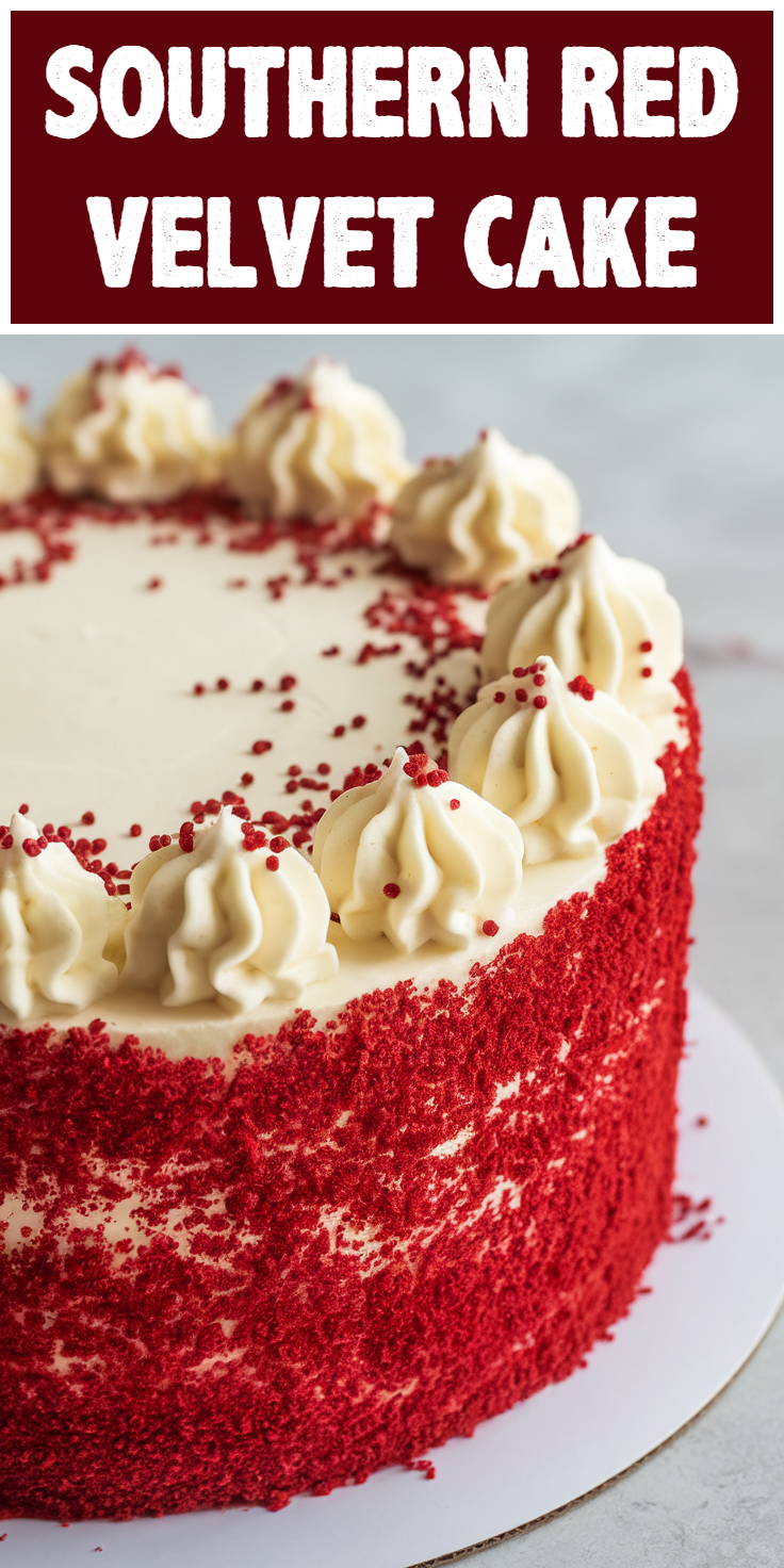 Southern Red Velvet Cake