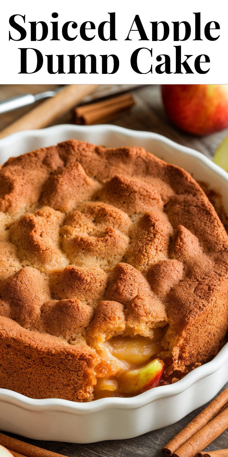 Spiced Apple Dump Cake